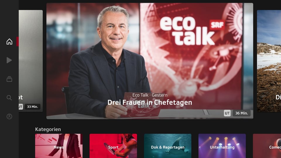 Dank App auch via TV verfügbar - So bringen Sie Play SRF und Online-Videos auf den ...