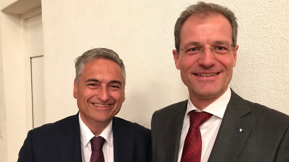 CVP nominiert einstimmig - Regierungsräte Guido Graf und Reto Wyss ...
