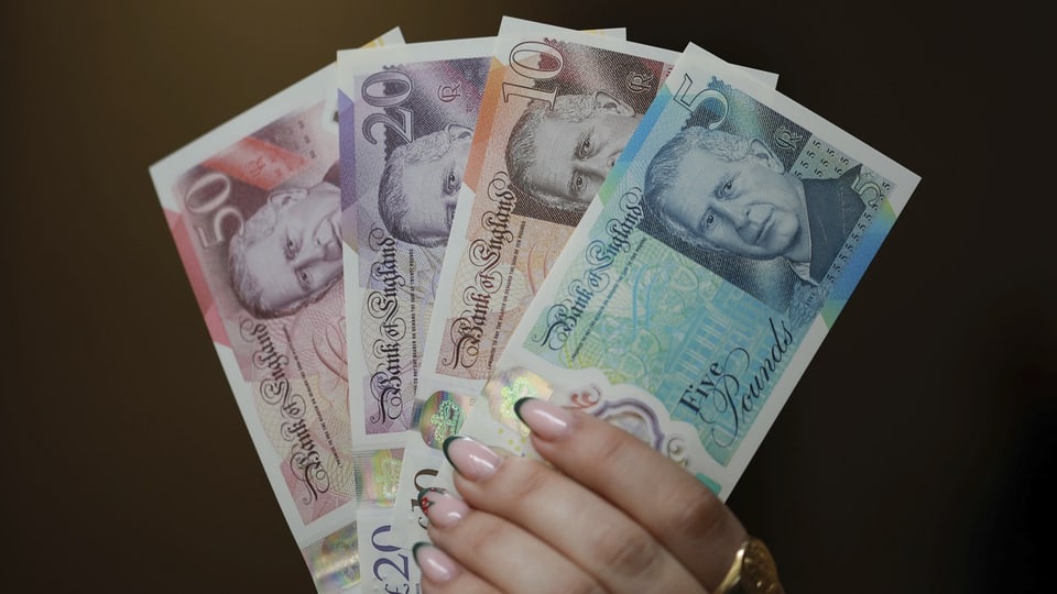 Charles III. auf der Banknote: Das sind die neuen Pfund-Noten - News - SRF