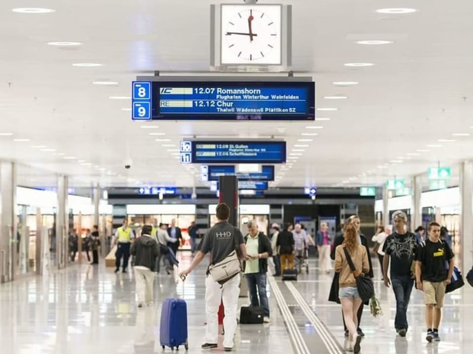 80 Jahre Präzision: Die Kultuhr der SBB feiert Geburtstag - Kultur - SRF
