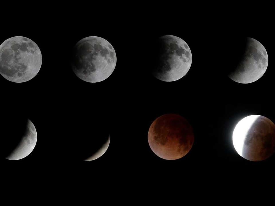 Panorama - Mondfinsternis begeistert Fotografen - News - SRF