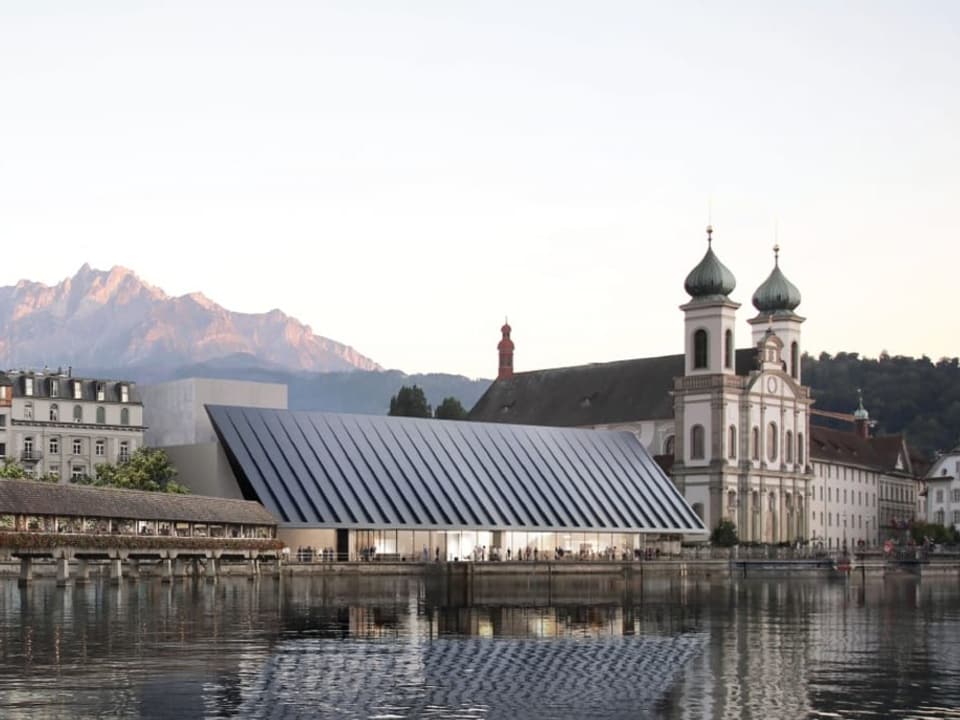 Prägend fürs Stadtbild - So soll das neue Luzerner Theater aussehen ...