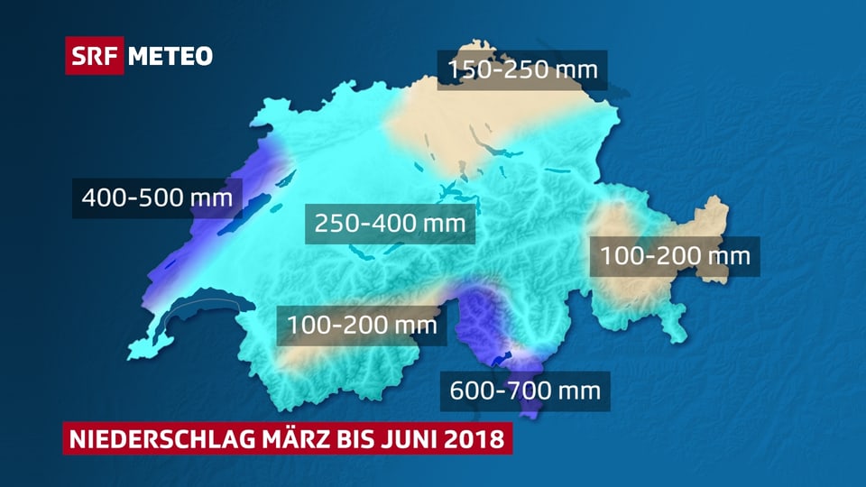 Trockenheit - In gewissen Regionen seit Monaten zu wenig Regen - Meteo - SRF