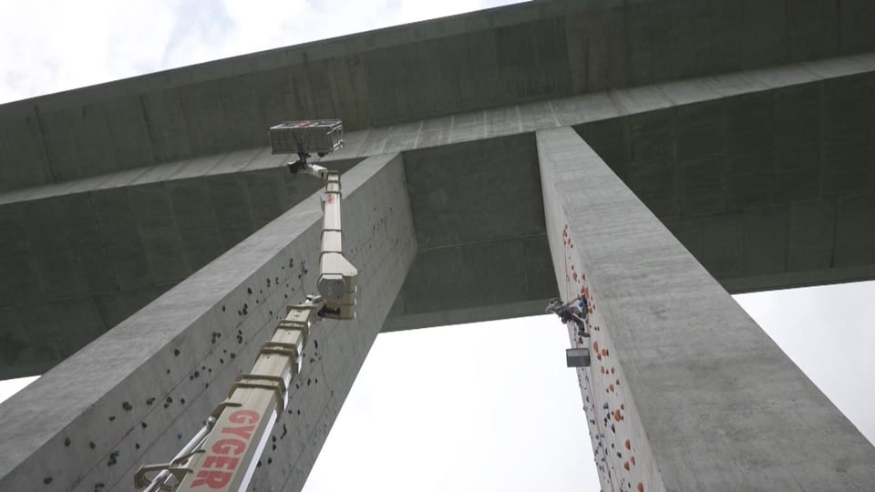 Outdoor-Klettern in Bern - Autobahnviadukt als Kletterattraktion: So ...