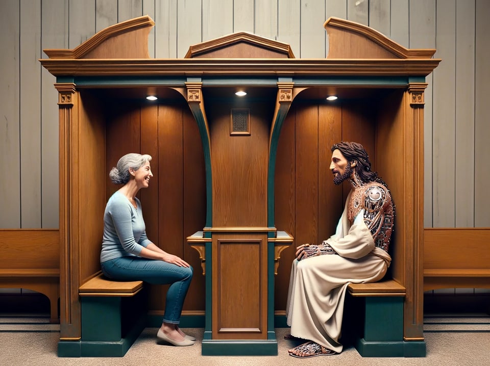 In Luzern kann man jetzt mit einem KI-Jesus sprechen - Kultur - SRF