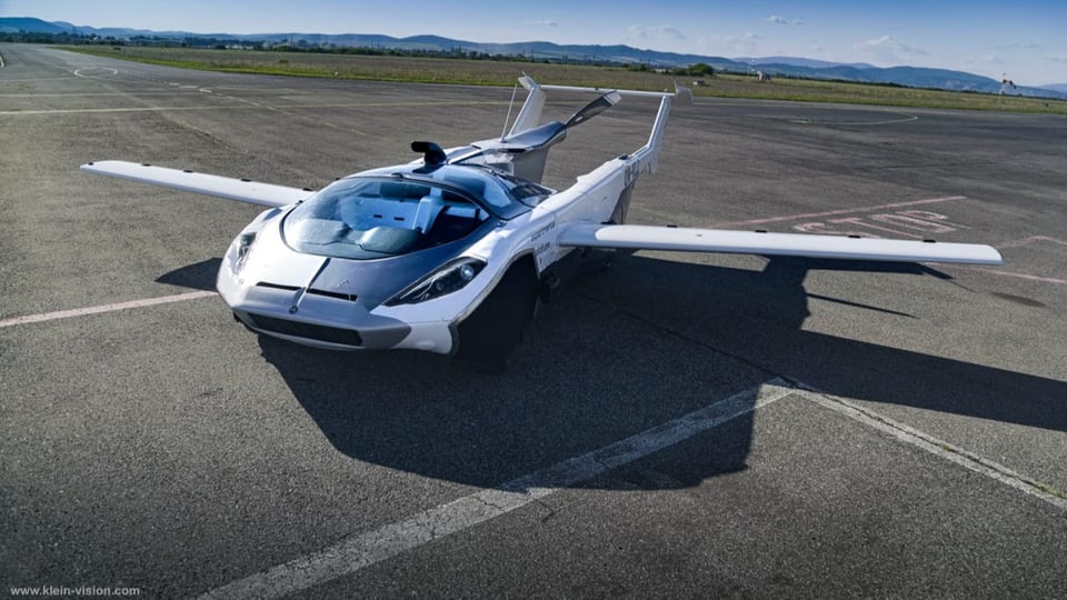 Fahren in der Luft - Fliegendes Auto: Slowakische Tüftler überholen ...