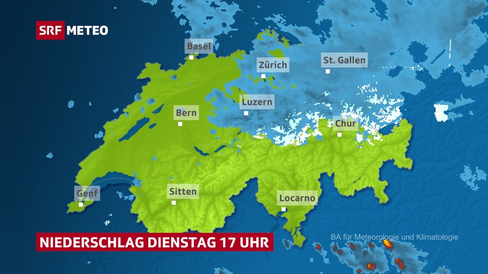 Regenwetter - In der Ostschweiz sehr viel Regen - Meteo - SRF