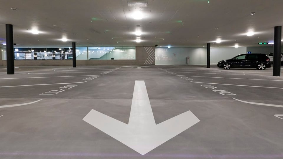 Basel Baselland - Parkhäuser in der Basler Innenstadt sind eine ...