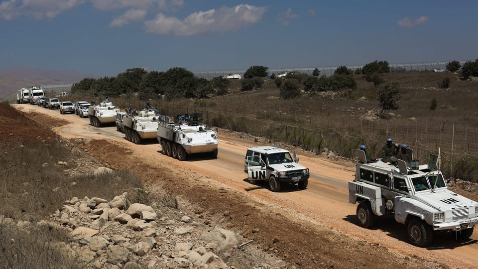 International - UNO-Truppen ziehen vom Golan ab - News - SRF