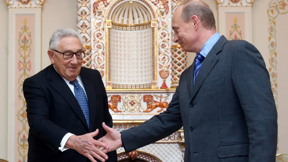 Reaktionen auf Kissingers Tod - «Am dankbarsten bin ich für seine ...