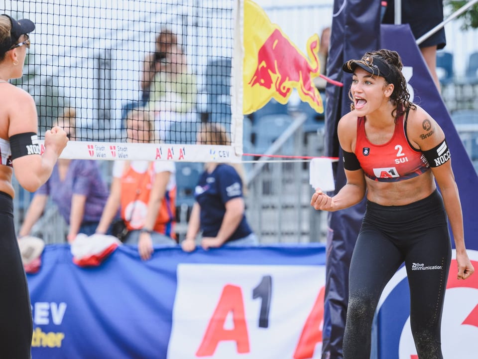 Beachvolleyballerin im Fokus - Zoé Vergé-Dépré: «Musste Gefühle ...