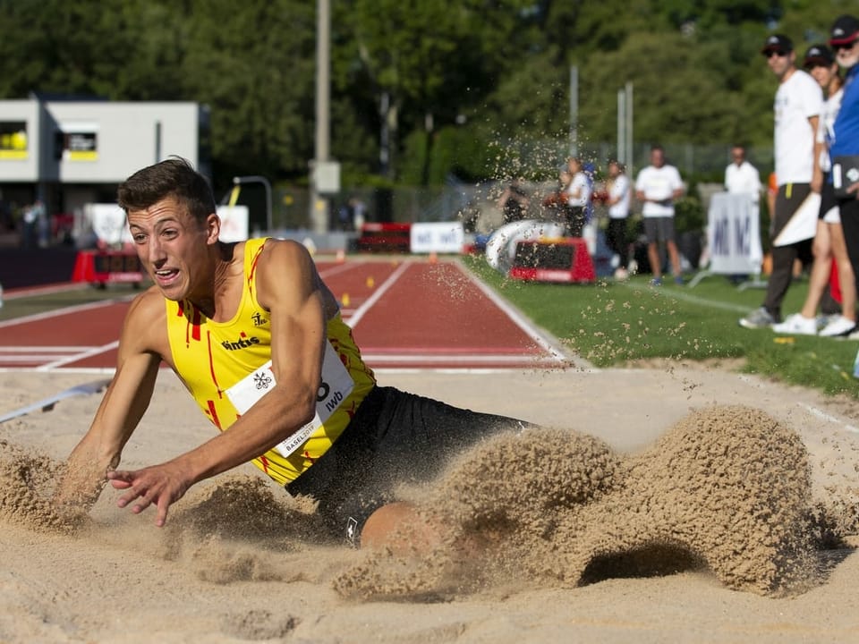 Nur Fivaz sprang einst weiter - Ehammer mit Traumsprung auf 8,15 Meter ...