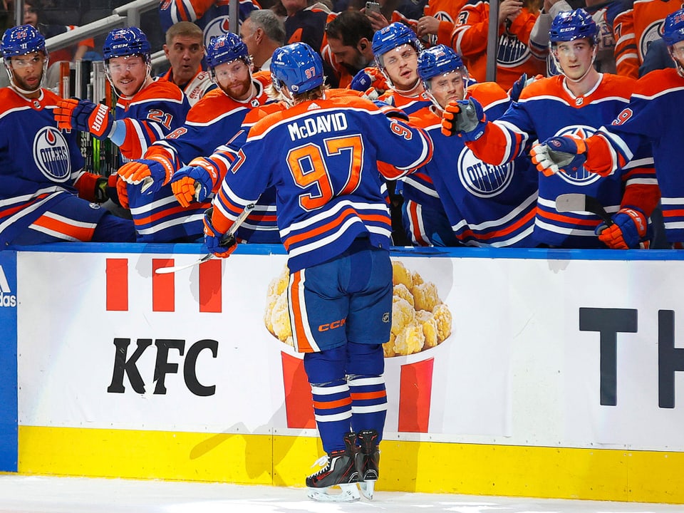 16 Siege in Serie - Edmonton Oilers greifen 31-jährige Bestmarke an ...