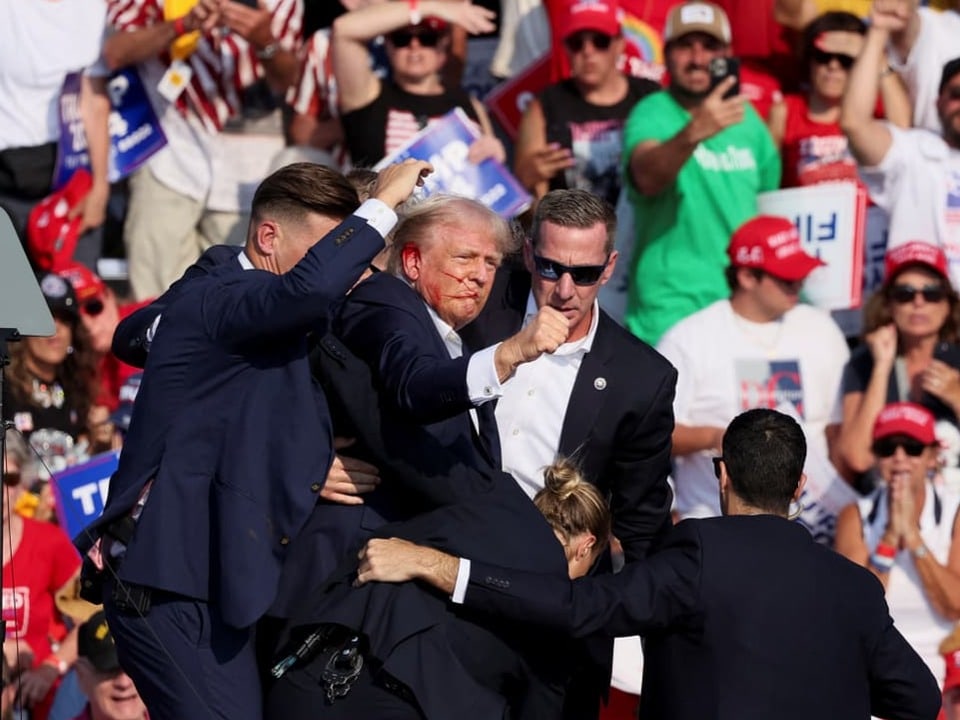 Schüsse an Wahlveranstaltung - Was man über das Attentat auf Donald ...