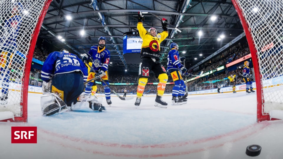 SCB gewinnt Spiel Nr. 1 in Playoff-Viertelfinal-Serie - Regionaljournal Bern Freiburg Wallis - SRF
