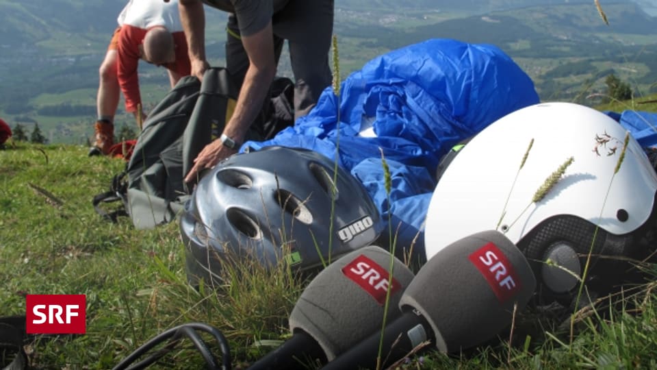 Abheben im Kanton Obwalden mit dem Gleitschirm - Regionaljournal ...
