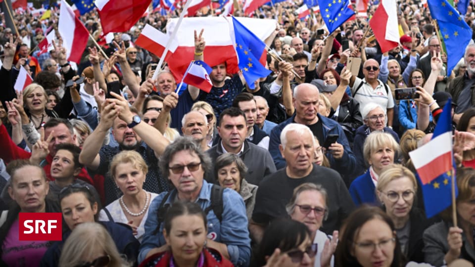 Regierungspartei PiS bei Wahl in Polen vorn - Opposition feiert - Info 3 - SRF