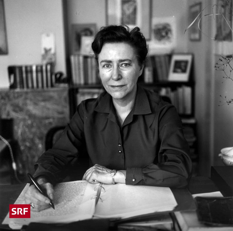 Heute vor 26 Jahren: Tod der Schriftstellerin Alice Rivaz ...