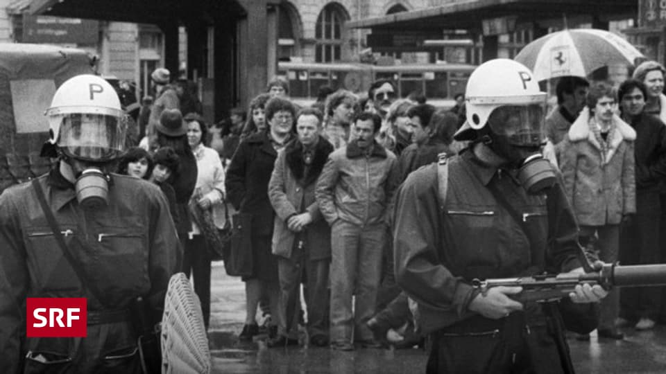 Heute vor 44 Jahren: Beginn Jugendkrawalle Zürich - Tageschronik - SRF