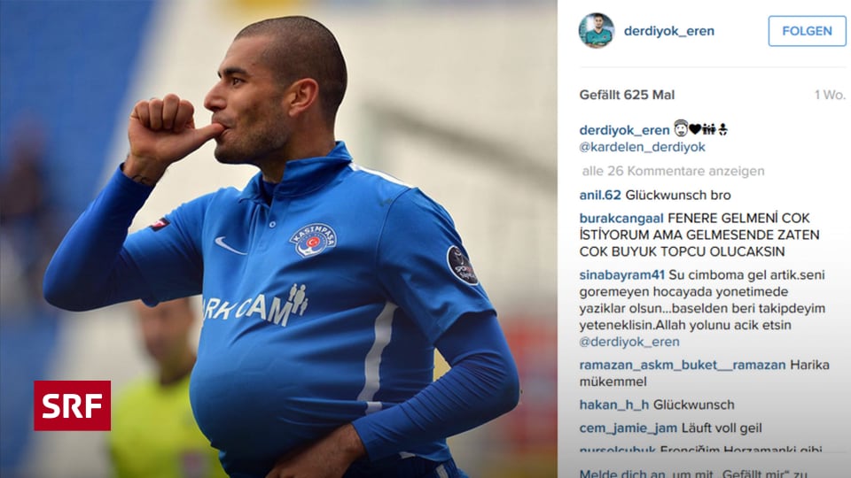 Schweiz - Fussballer Eren Derdiyok wird Papa - Glanz & Gloria - SRF