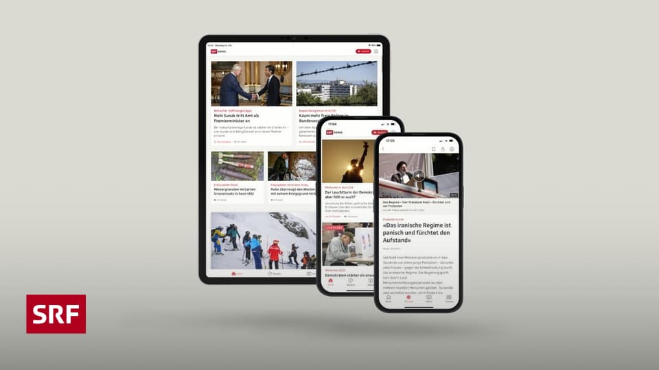 Website und Apps - SRF Apps - Home - SRF