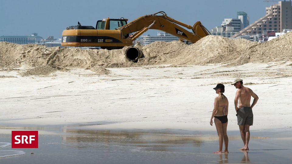 Sand – das neue Gold - «Sie haben den Strand einfach aufgeladen und ...