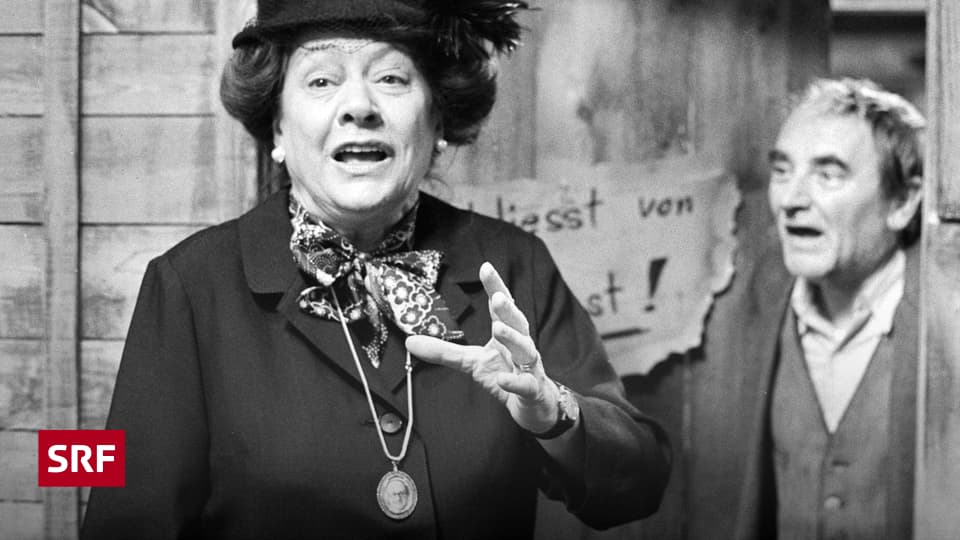 Mutter der Nation - Margrit Rainer hätte ins Weltkino gehört - Kultur - SRF