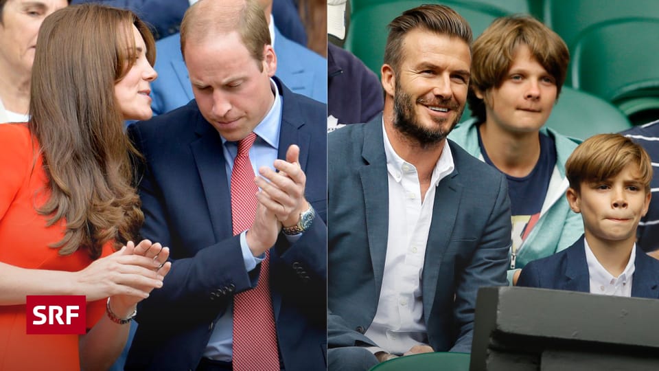 International - Kate, William, Beckham & Co: Starauflauf in Wimbledon ...
