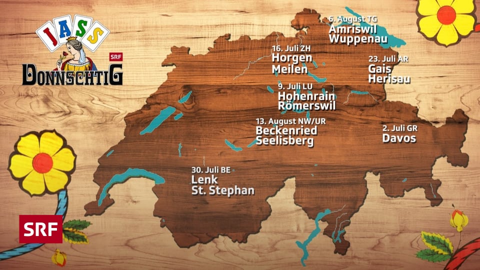 Donnschtig-Jass - «Donnschtig-Jass» Tournee 2026 - Donnschtig-Jass - SRF