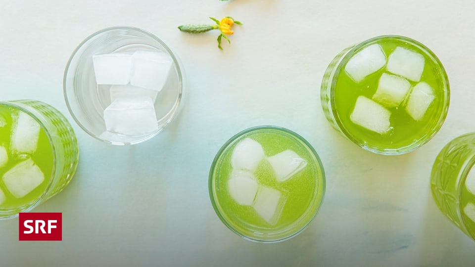 Rezept: Gurkenschalen-Limonade mit Ingwer - Radio SRF 1 - SRF