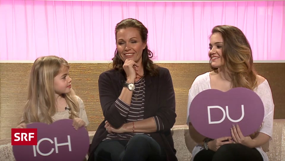 Ich oder Du - Töchter-Duell: Karina Berger mit ihren Girls bei «Ich oder Du» - Glanz & Gloria - SRF