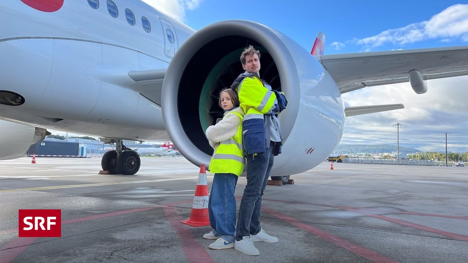 «SRF Kids Reporter:in» - Traumjob Pilot! Über den Wolken scheint immer ...