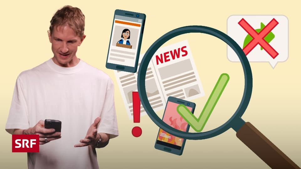 Fake News und wie wir sie erkennen - einfach erklärt - SRF school - SRF