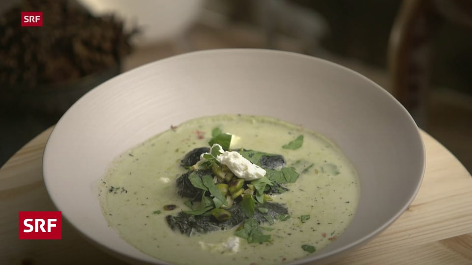 Wintersuppe, Tag 1 - Petersilienwurzelsuppe mit Capuns - Unterhaltung - SRF