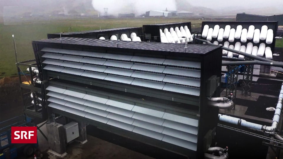 CO2-Wunder Island - Der grösste CO2-Staubsauger der Welt kommt aus der Schweiz - Wissen - SRF