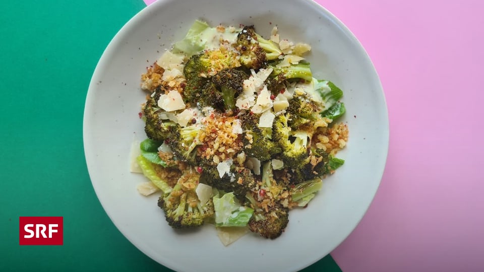 Rezept: Broccoli Caesar Salat - Radio SRF 1 - SRF