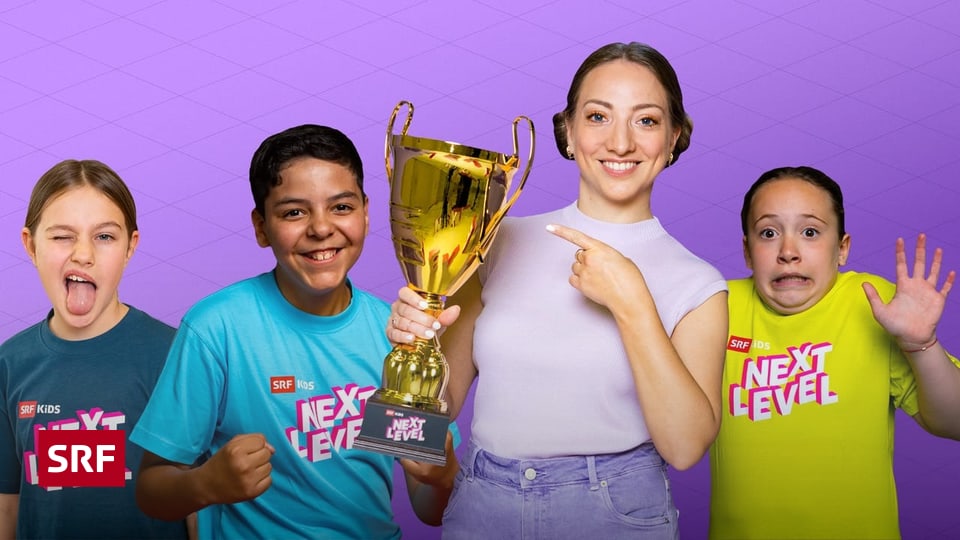 «SRF Kids – Next Level» - deine neue Gameshow bei SRF Kids! - Kids - SRF