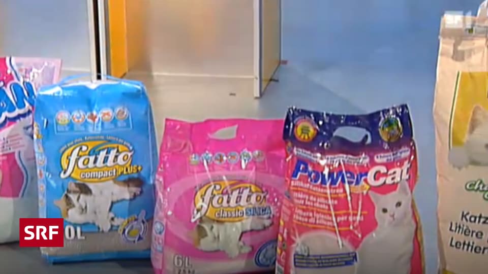 Kassensturz-Tests - Katzenstreu im Test: Diese sind echt für die Katz ... Kassensturz-Tests - Katzenstreu im Test: Diese sind echt für die Katz ...