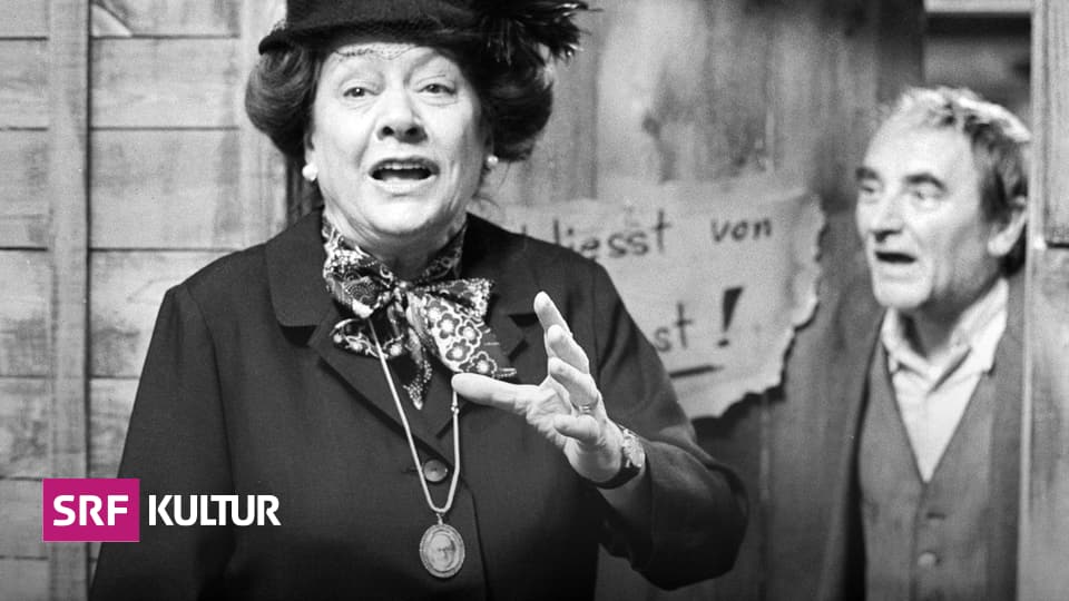 Mutter der Nation - Margrit Rainer hätte ins Weltkino gehört - Kultur - SRF