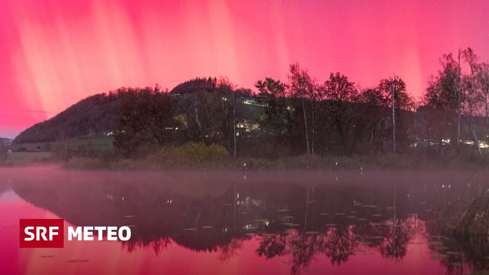 Seltenes Schauspiel: Polarlichter und tanzende Nebelfelder - Meteo - SRF