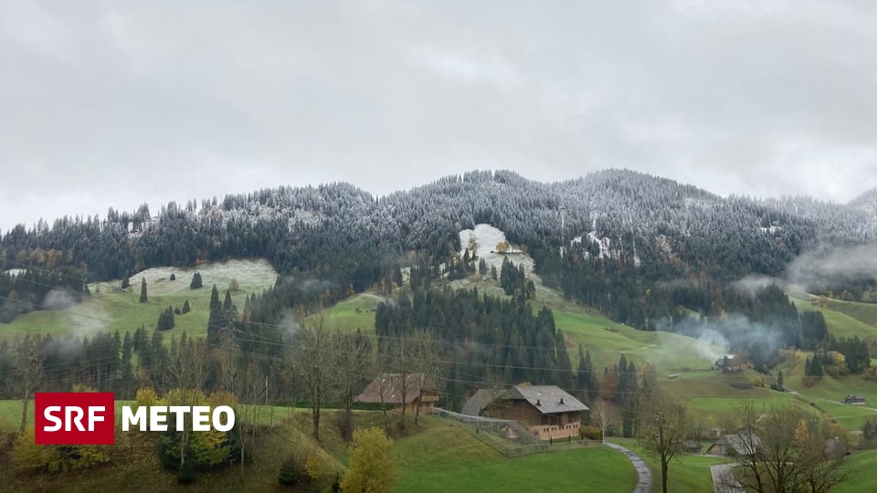 Temperatursturz am Montag - Jetzt wird es winterlich - Meteo - SRF