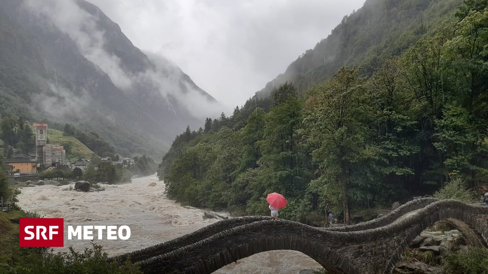 Weather-Watch - Ex-Hurrikan sorgt für viel Regen im Süden und in den Alpen - Meteo - SRF