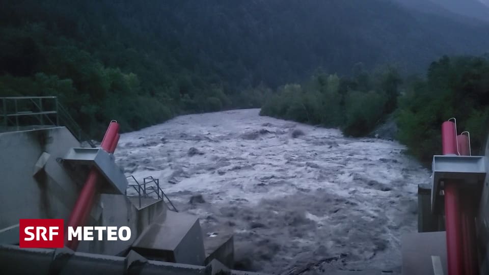 Regen in der Schweiz - Die eindrücklichsten Bilder und Videos der Unwetter - Meteo - SRF
