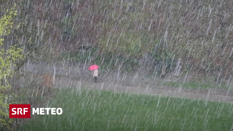 Rennen oder gehen - Wie bleibe ich im Regen möglichst trocken? - Meteo - SRF