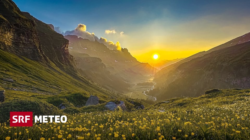Bild des Monats - Das schönste Wetterfoto des Monats Juni 2023 ist gewählt. - Meteo - SRF