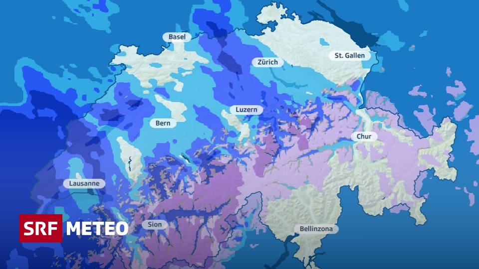 Radar - Das Niederschlagsradar – Messung und Prognose - Meteo - SRF