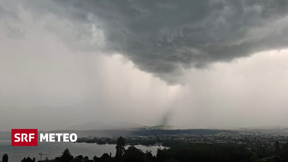 Eindrücklich - Gewitter-Bilder - Meteo - SRF