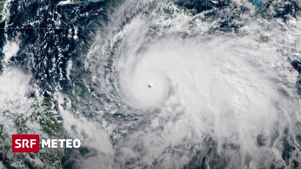 So entstehen Hurrikane wie Melissa und ihre Namen - Meteo - SRF