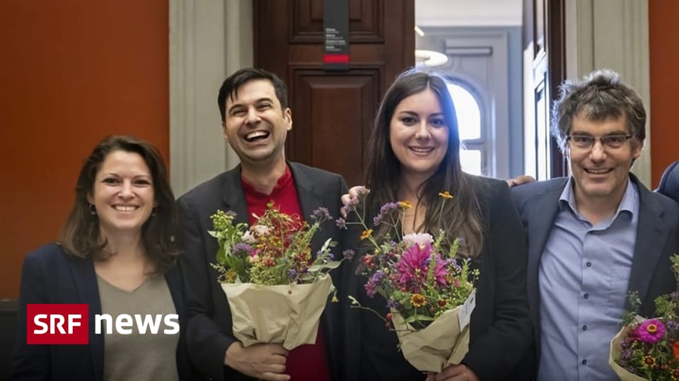 Erstes Fraktions-Co-Präsidium - Samira Marti und Samuel Bendahan an der ...