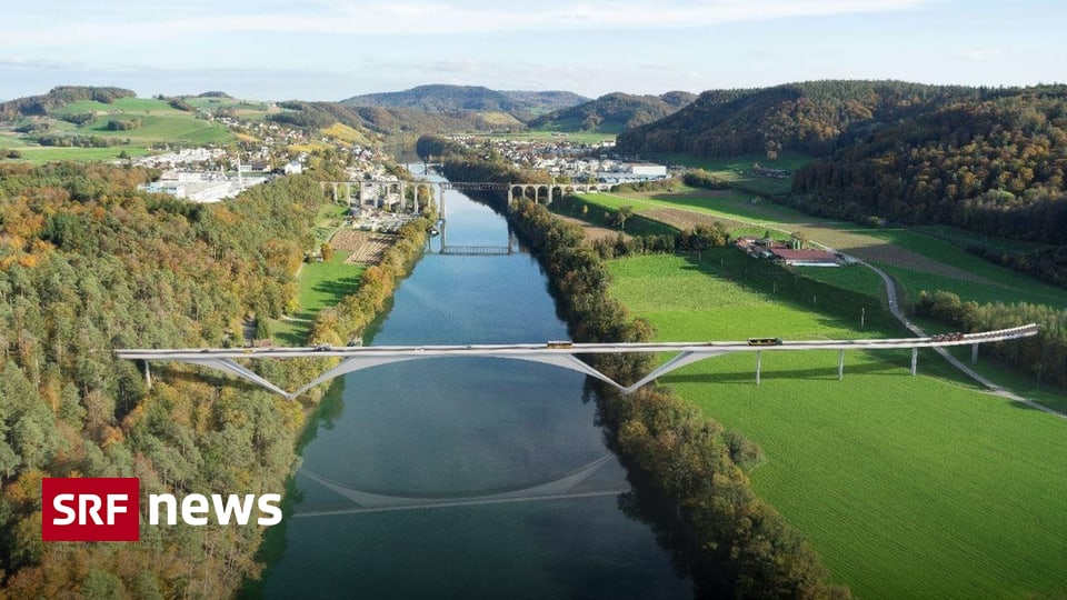 Umfahrung Eglisau - Santiago Calatrava soll die neue Brücke über den ...
